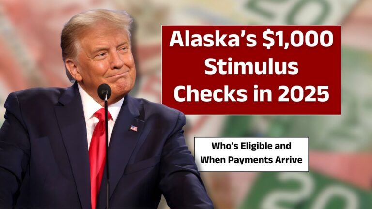 Alaska’s $1,000 Stimulus Checks in 2025 - Who’s Eligible and When ...